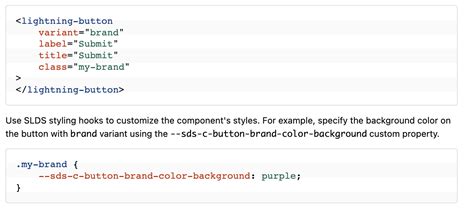 Css Background Color Of Lightning Button Salesforce Stack Exchange