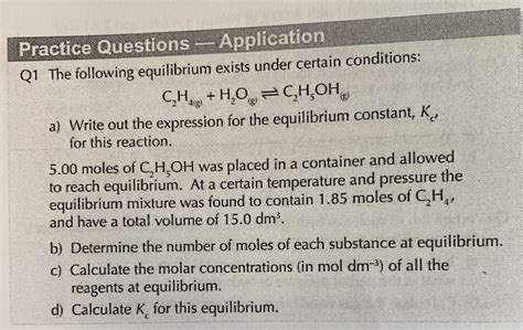 Solved Practice Questions Application Q1 The Following Chegg Com