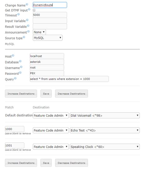 random contributions asterisk dynamic routes module examples