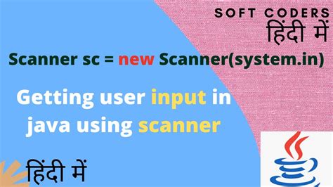 Scanner Class How To Get Input From User In Java Reads Console