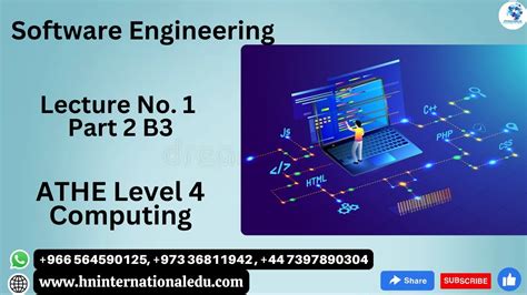 software engineering lecture no 01 part 2 b3 athe level 4 computing youtube