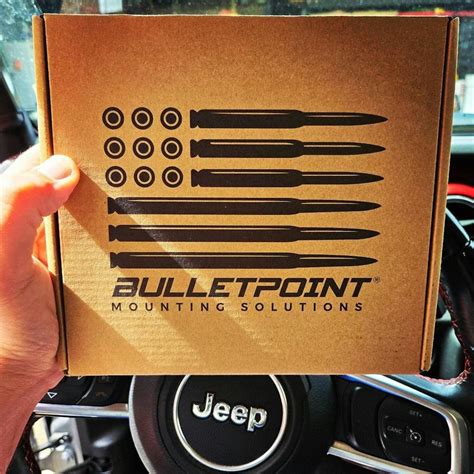 Bulletpoint Jeep Wrangler Phone Mount Metal Series 2011 2018