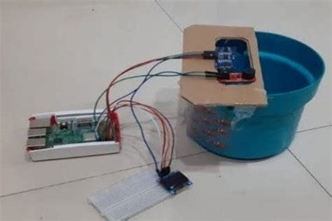 Water Level Monitor Using OLED Display With Raspberry Pi Raspberry Pi