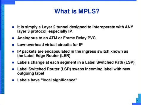 PPT Multiprotocol Label Switching PowerPoint Presentation Free Download ID