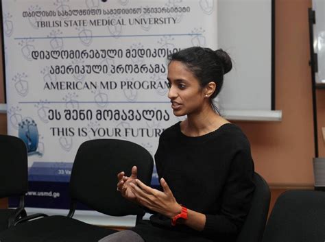 ემორის უნივერსიტეტის სამედიცინო სკოლის სტუდენტის ვიზიტი