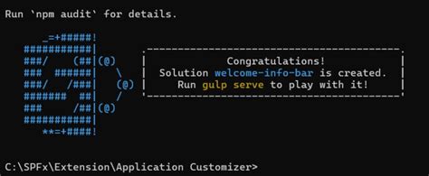 spfx application customizer example