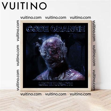 Code Orange Underneath Square Poster No Frame Code Orange Underneath Square Poster No Frame