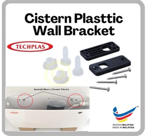 Toilet Pvc Cistern Wall Hang Wc Bracket For Toilet Flush Bathroom
