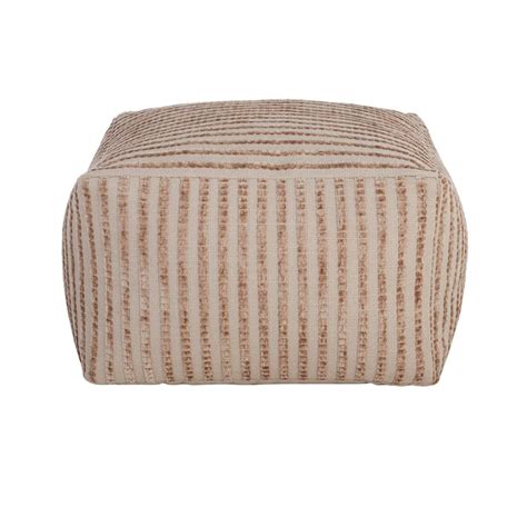 Bubble Dot Pouf Sand