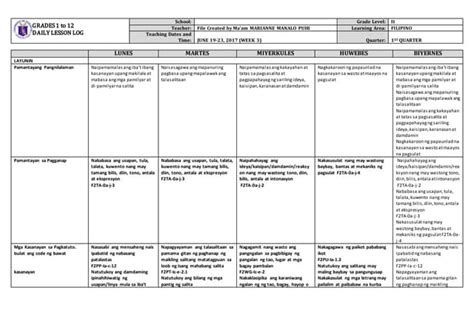 Grade 2 Dll Filipino 2 Q1 Week 3 Docx