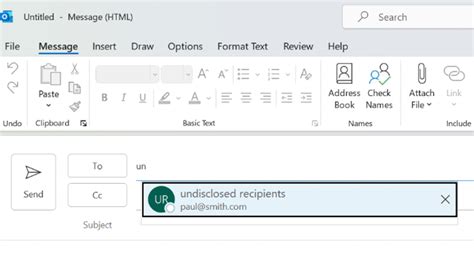 How To Keep Recipient Addresses Private In Outlook Undisclosed Recipients Lookeen