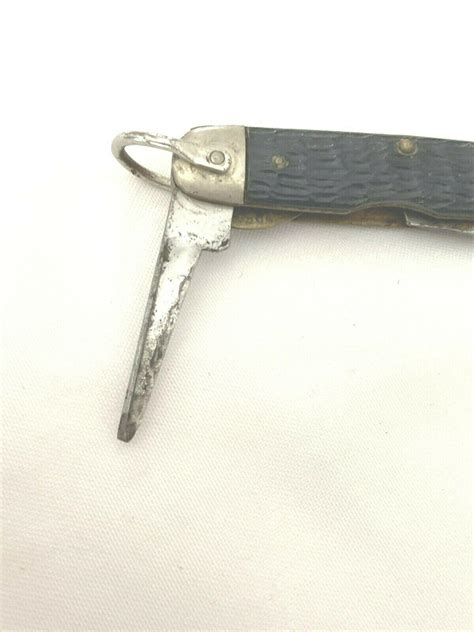 Vintage Camillus Cub Scouts Bsa 3 Blade Folding Pocket Knife Usa Need