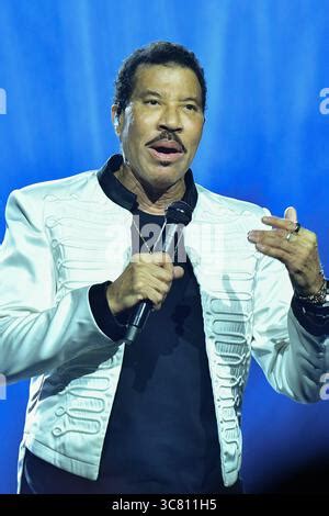 Editorial Use Only Singer Lionel Richie Performs During His Concert