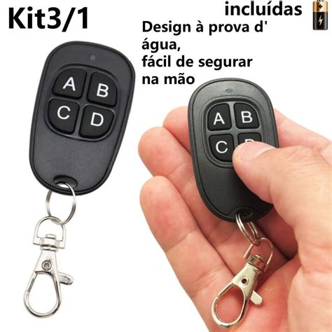 433mhz Universal Remote Control Kit For Electric Gate Garage Robot Waterproof Design 315MHz