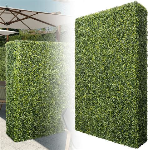 Patio 36 W X 36 H X 12 D Artificial Grass Wall Hedge