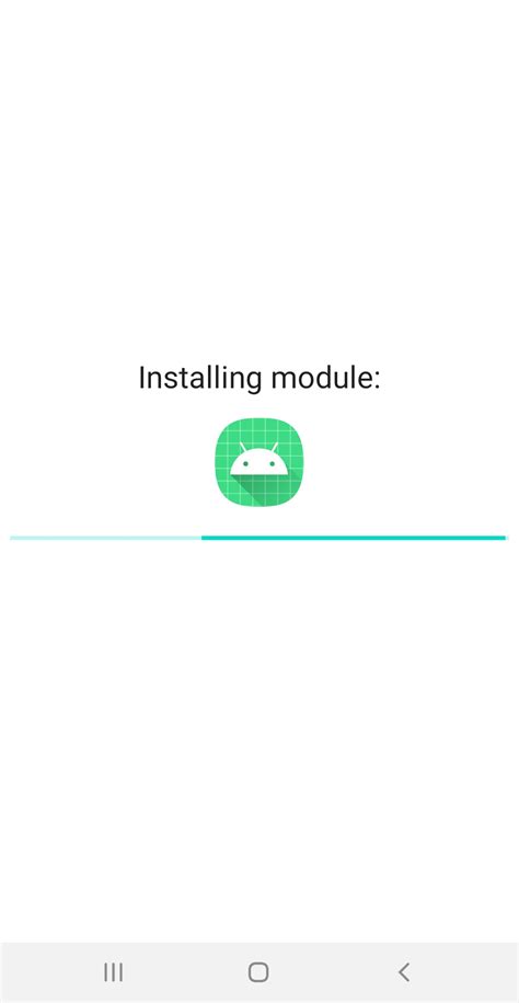 Kotlin Android Dynamic Feature Stuck At Installing View Although It