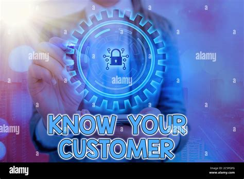 Writing Note Showing Know Your Customer Business Concept For The Idea Of Business