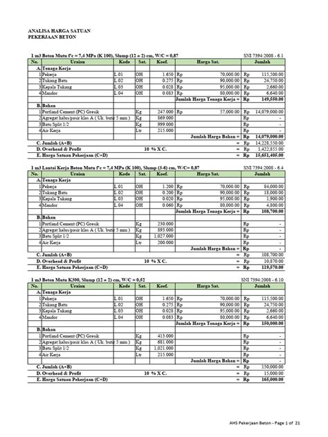 Latihan Excel Pdf