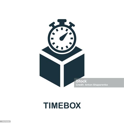 타임박스 아이콘 기호입니다 민첩한 아이콘 컬렉션의 크리에이티브 사인 컴퓨터 및 모바일용 플랫 타임박스 아이콘 가득 개념에 대한 스톡 벡터 아트 및 기타 이미지 Istock