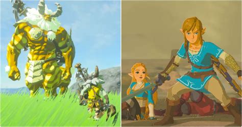 The Legend Of Zelda Breath Of The Wild How To Defeat Lynels A Step