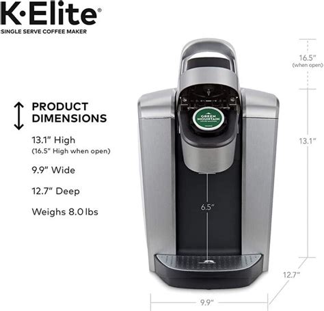 Keurig K Elite Parts Diagram