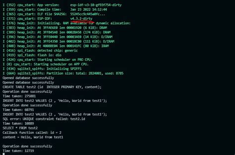 Cannot Use Primary Key · Issue 13 · Siara Ccesp32 Idf Sqlite3 · Github