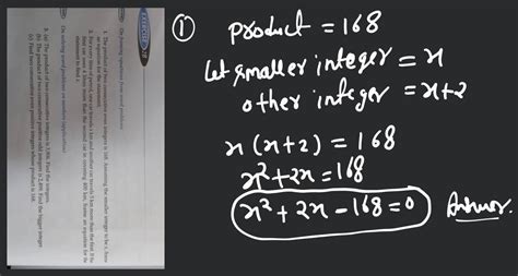 Exercise 2bmodet On Framing Equations From Word Problemsthe Product Of