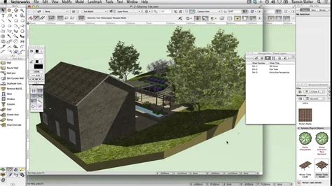 Gsg Vectorworks Landmark Sloping Sites Youtube