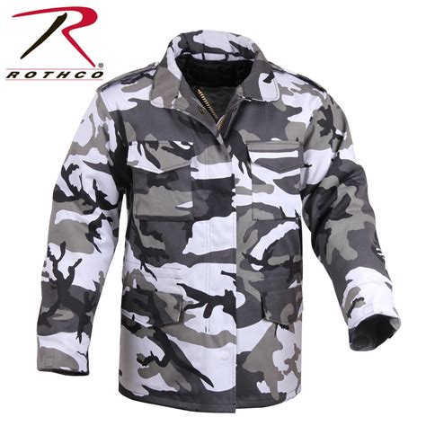 Rothco M 65 Urban Camo Military Style Coat Army Supply Store Military