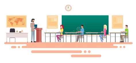 Class Lecture Stock Illustrations 26061 Class Lecture Stock