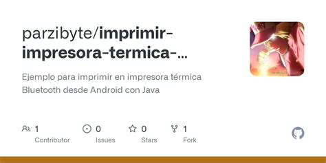 Github Parzibyteimprimir Impresora Termica Bluetooth Android Java