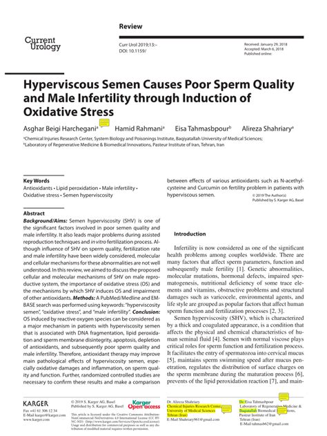 PDF An Overview On Role Of Some Trace Elements In Human Reproductive Health Sperm Function