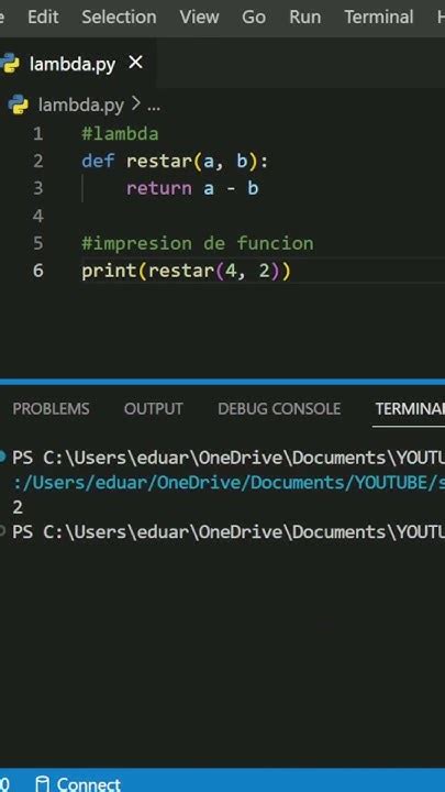 😮🧑‍💻☝️🤑aprende Lambda En Menos De 1 Minuto 🧑‍💻😮☝️🤑python Coder Programming Youtube