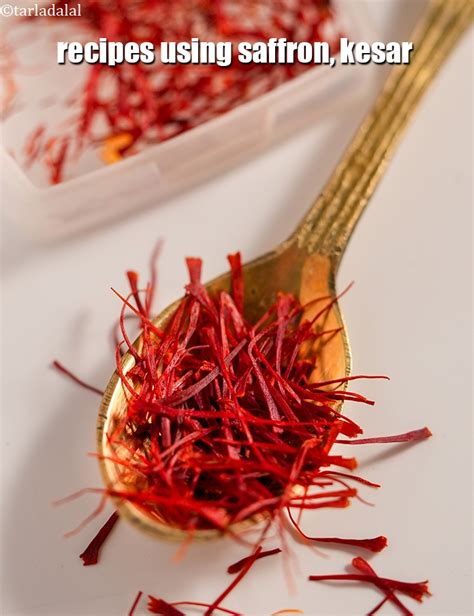 Saffron Recipes Indian Kesar Recipes