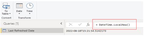 how to show last refresh date in power bi blogs perficient