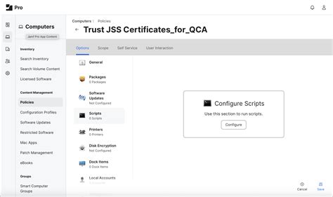 deployment with jamf