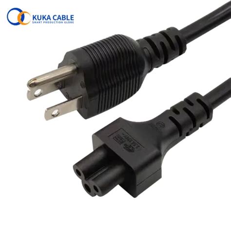 Iec C5 3 Prong C5 Connector Us Computer Power Cord