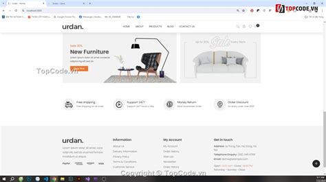 full source code website bán hàng nội thất asp core 6 0 mvc với sql