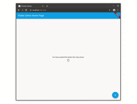 Flutter Web