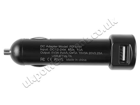 W Usb C Car Charger Acer Travelmate P Tmp Tco G Dc Adapter