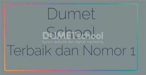 Cara Membuat Gradient Border Dengan Html Css Kursus Web Design