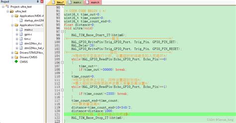 通过stm32cubemx快速使用超声波模块 stm32 超声波模块 csdn博客