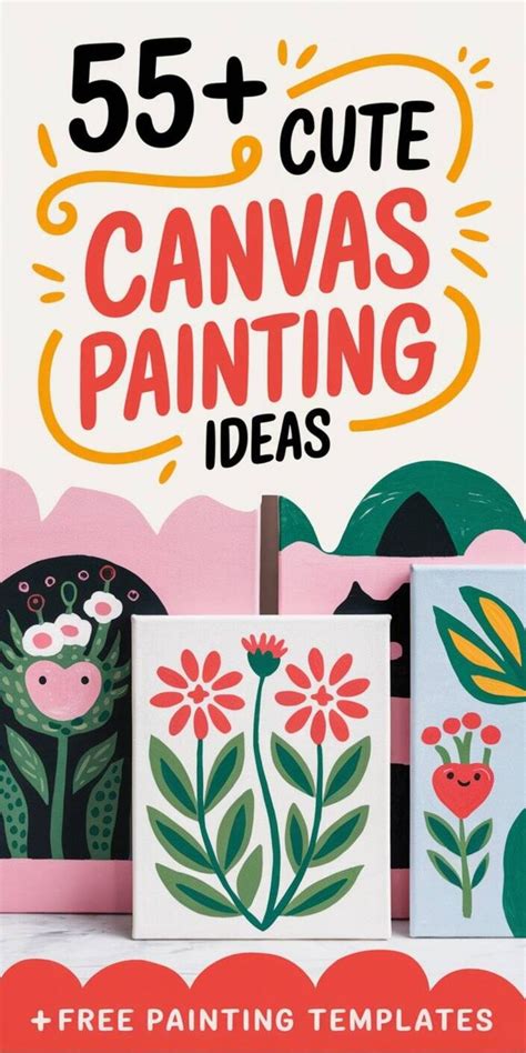 Unique Cute Canvas Painting Ideas Cute Canvas Paintings Small Canvas