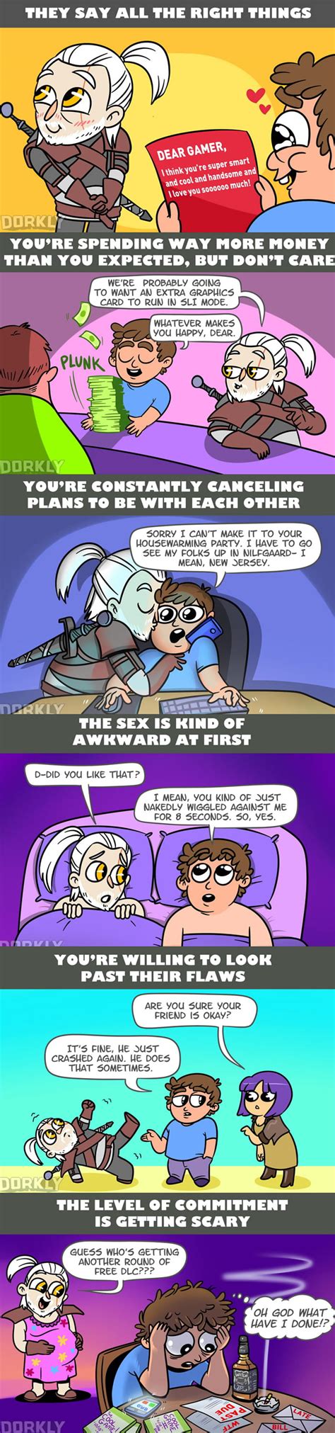 Why The Witcher Is Just Like Your New Relationship Gag
