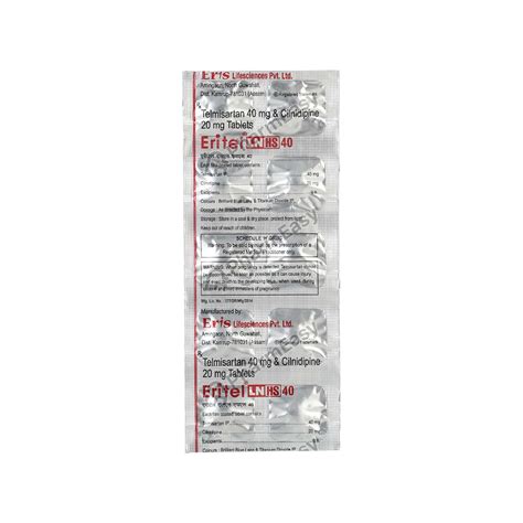 Buy Eritel Ln Hs Mg Tab Online At Flat OFF PharmEasy