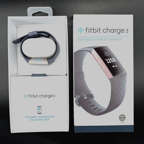 New Fitbit Charge 3 Fitness Activity Tracker Heart Rate Monitor