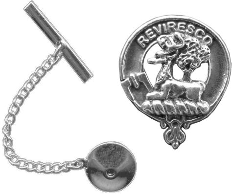 Maxwell Scottish Clan Crest Tie Tacklapel Pin Clothing