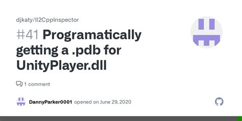 programatically getting a pdb for unityplayer dll · issue 41 · djkaty