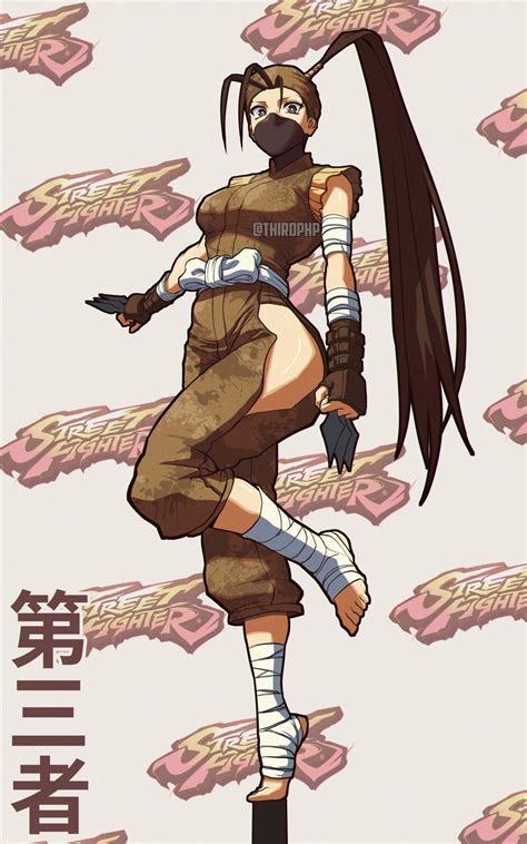 Ibuki Ninja Costume Artwork By Thirdphp Via Twitter Street Fighter
