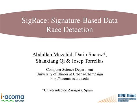 Ppt Sigrace Signature Based Data Race Detection Powerpoint Presentation Id1325795